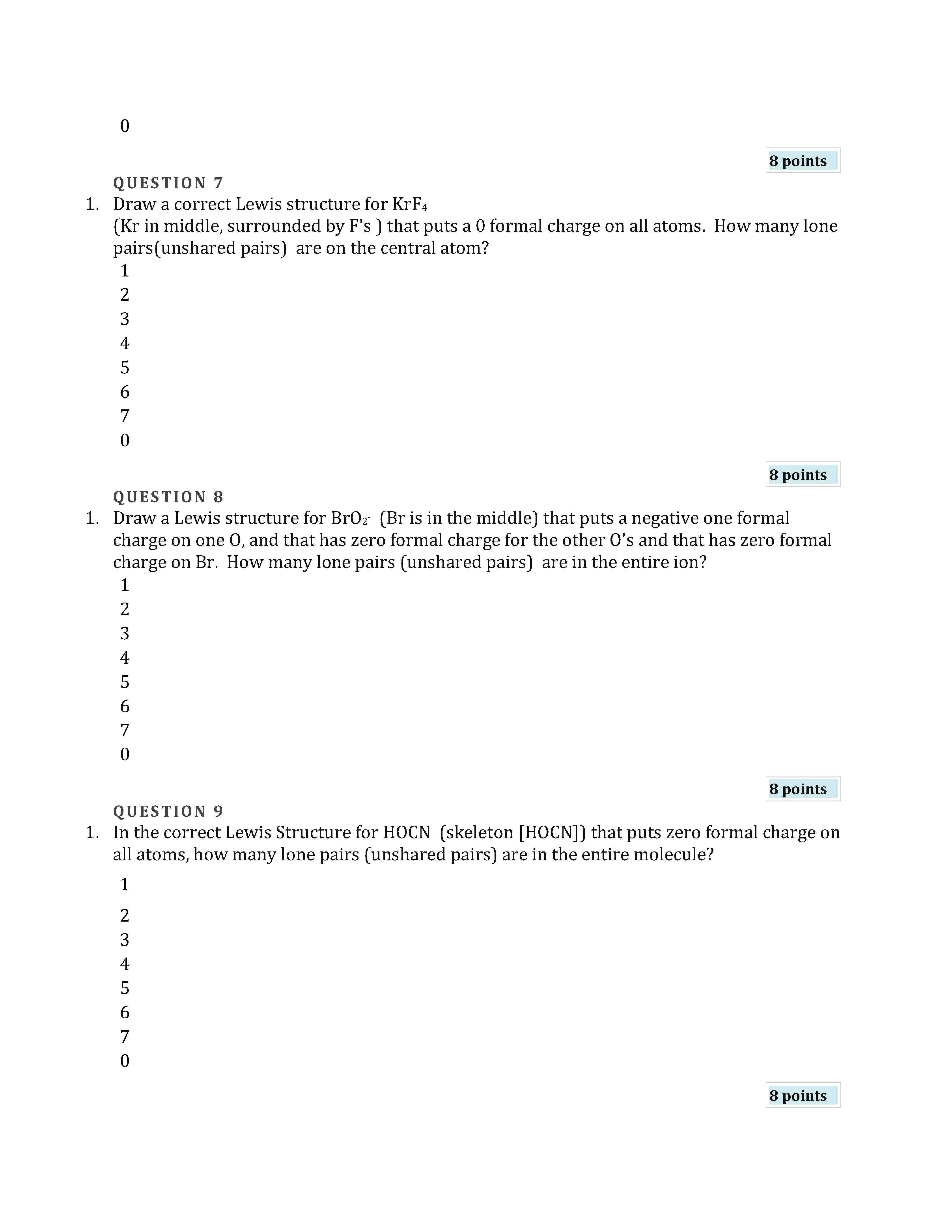 Bro2 Lewis Structure